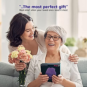 Magic Gel Migraine Ice Head Wrap | Real Migraine & Headache Relief | The Original Headache Cap | Cold, Comfortable, Dark & Cool; Endorsed by Physicians, Loved by Thousands - (Purple)