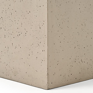 Christopher Knight Home 317494 Aidan End Table, Light Gray