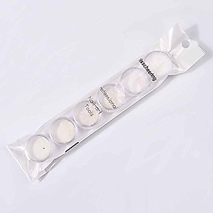 6 Pcs Pearl Nail Powder Set, Neon Rainbow Holographic Ice Transparent Aurora Nail Powder, Chrome Iridescent Pigment Pearlescent High Gloss Nail Art Glitter