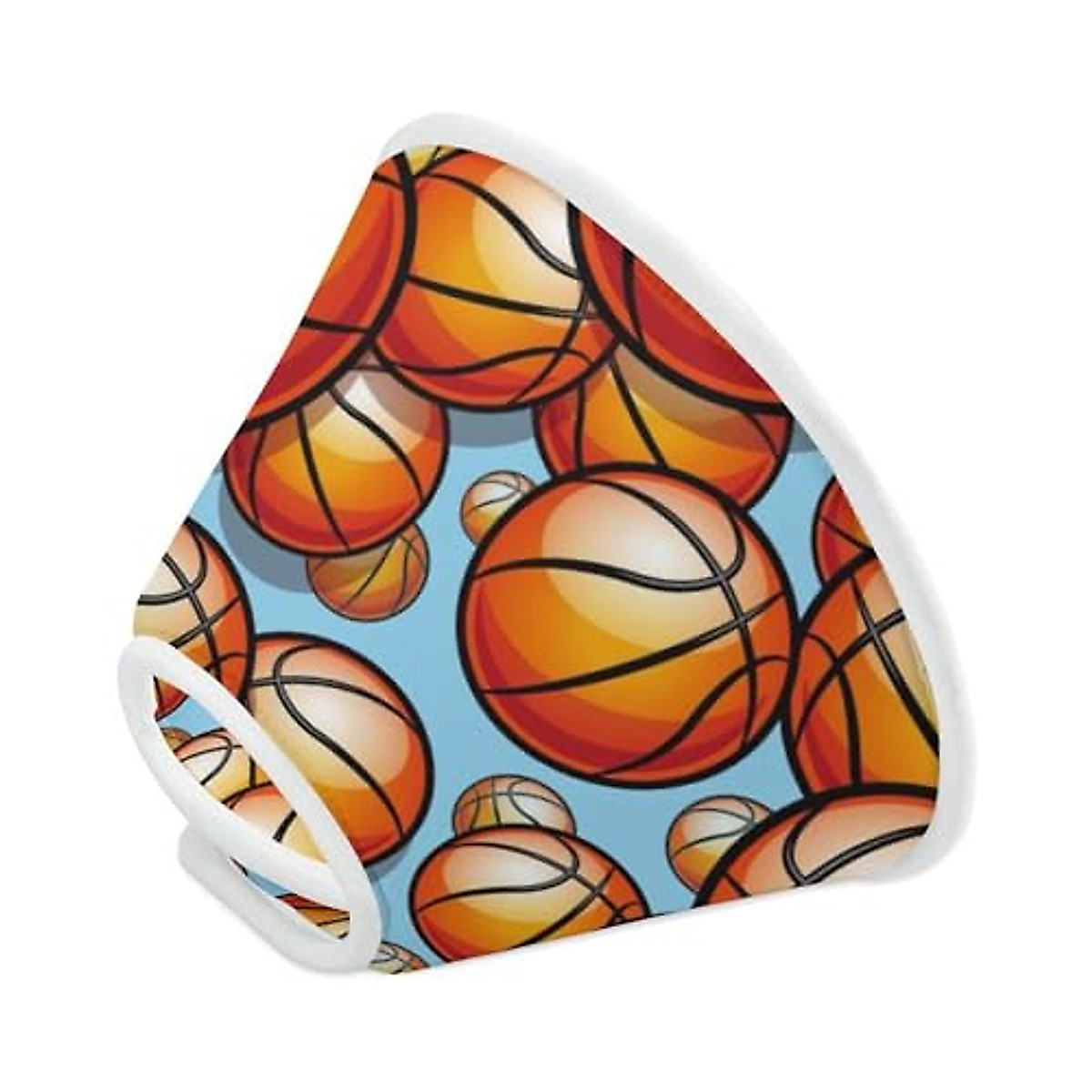 Basketball Ball Soft Dog Cone Collars Protective Adjustable Cat Recovery Collar to Stop Licking L