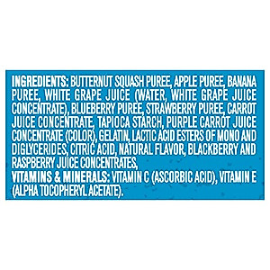 Gerber Snacks for Baby Fruit & Veggie Melts, Very Berry Blend, 1 Ounce (Pack of 7)