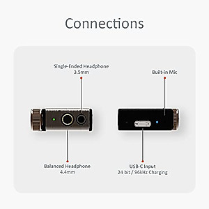 iFi GO blu – Portable Bluetooth 5.1 Headphone Amplifier with 4.4mm & 3.5mm Headphone outputs