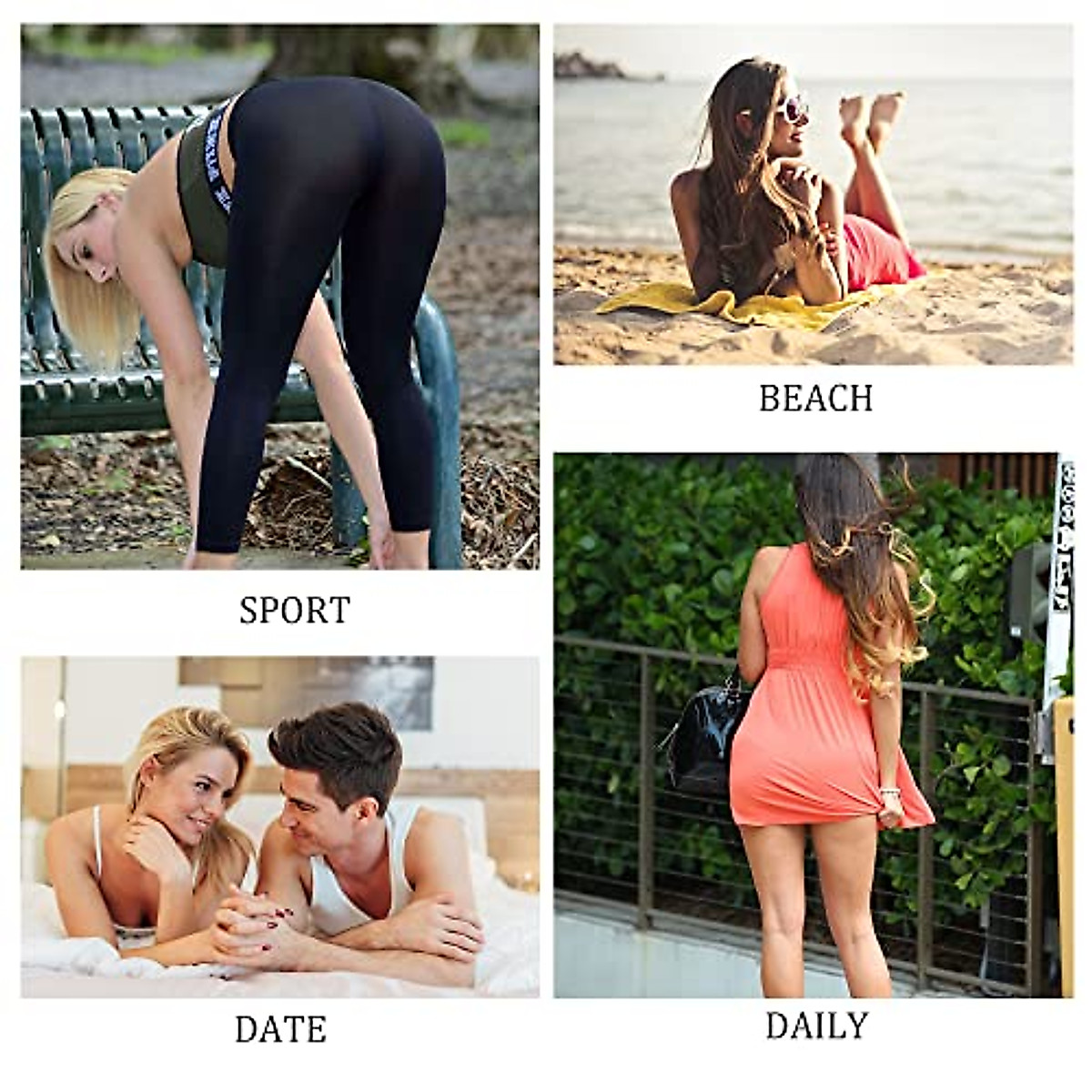 Leafigure Women's Thong Underwear, Seamless Breathable Thongs for Ladies Pack of 3