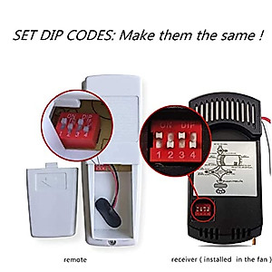 Breeze Bay Universal Ceiling Fan Receiver Replacement for Harbor Breeze Hunter Hampton Bay(28R Receiver)