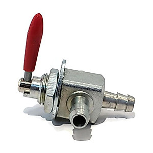 The ROP Shop Gas Fuel Shut-Off Valve Two-Way for Zero Turn Lawn Mower ZTR Garden Tractor