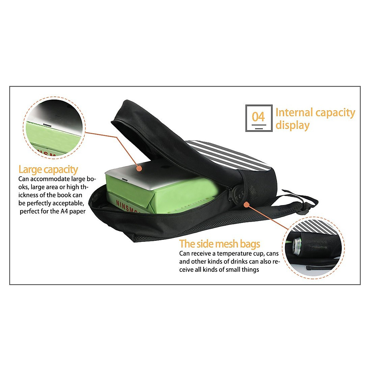 Husky School Backpacks Dog Printing for Elementary Students Casual Daypack