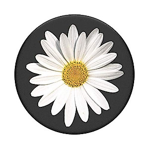 PopSockets PopTop (Top only. Base Sold Separately) Swappable Top for PopSockets Phone Grip Base - White Daisy