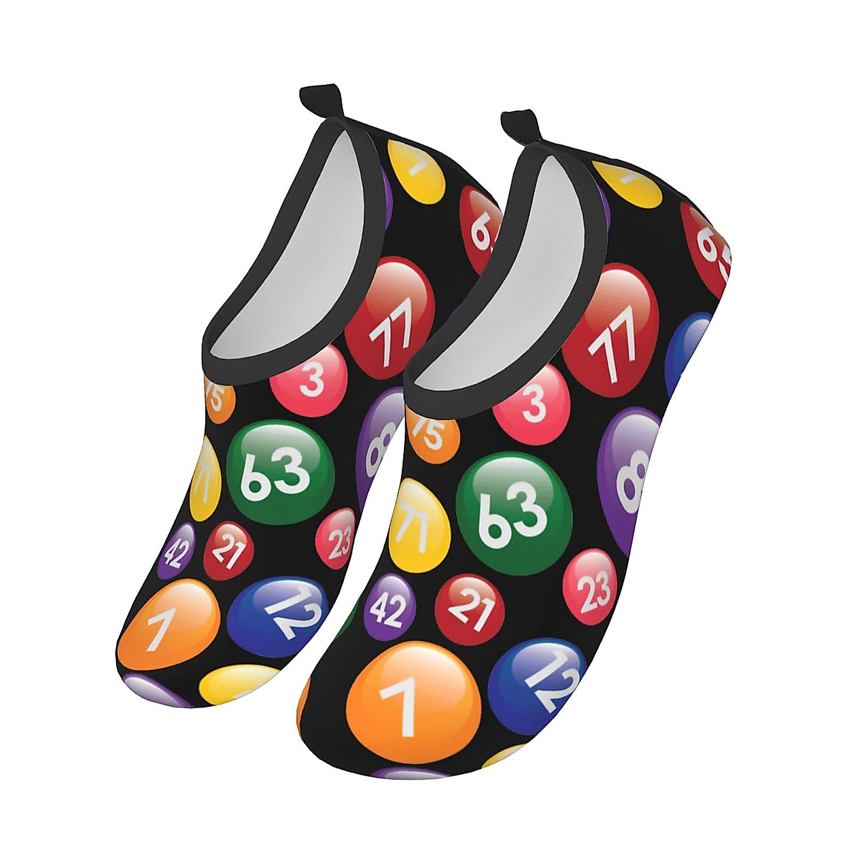 Bingo Game Adult Barefoot Quick-Drying Non-Slip Water Sports Wading Shoes Aqua Yoga Beach Socks