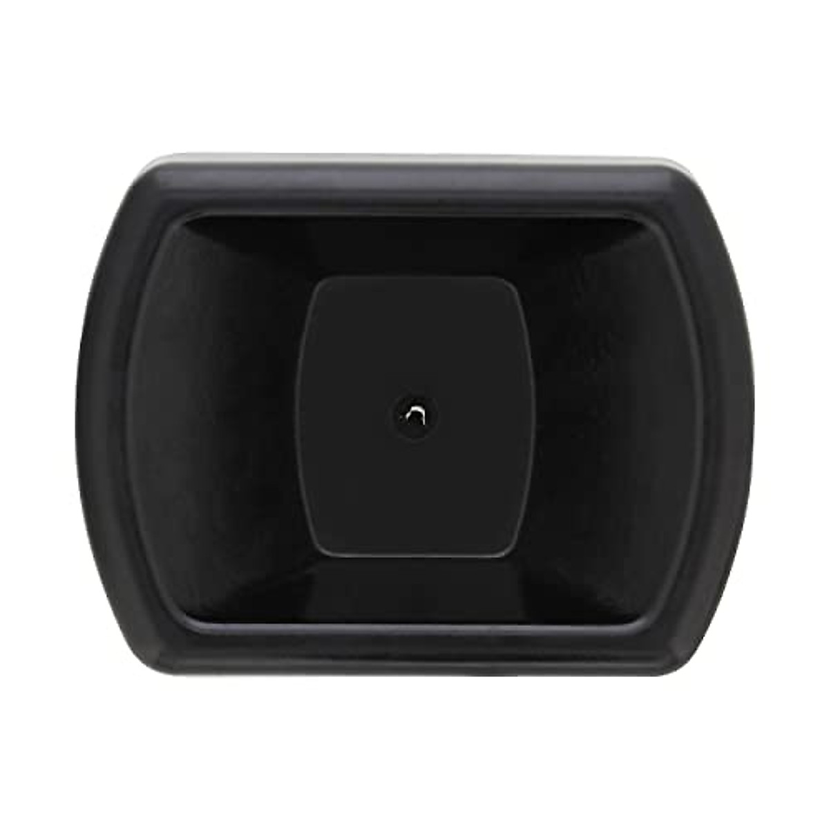 BISupply Trailer Wheel Chock for up to 6in Caster Wheel - 1pc Rubber Boat and RV Jack Block Jockey Trailer Wheel Dock