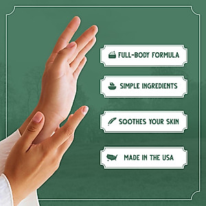 Bag Balm Moisturizing Bar Soap – Gentle Soap for Dry Skin with Lanolin – Hand & Body Cleansing Balm – Rosemary & Mint Scented Sensitive Skin Bar Soap – Natural Body Wash Bar – Made in The USA 3.9 oz