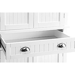 2L Lifestyle Ashlyn Cabinet White Finish, Large