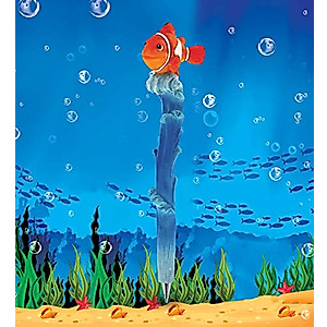 Planet Pens Bundle of Sea Turtle, Mermaid, Octopus, & Clown Fish Novelty Pens - Ballpoint Pens Colorful Sea Life Writing Pens Instrument For School and Office - 4 Pack