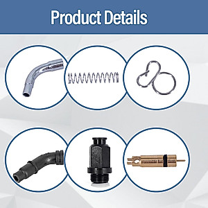 Carburetor Choke Cable and Plunger Choke Starter Valve Kit Fits for 2000-2006 Honda TRX350 Rancher 350 Replace 17950-HN0-A12 16046-HM5-730