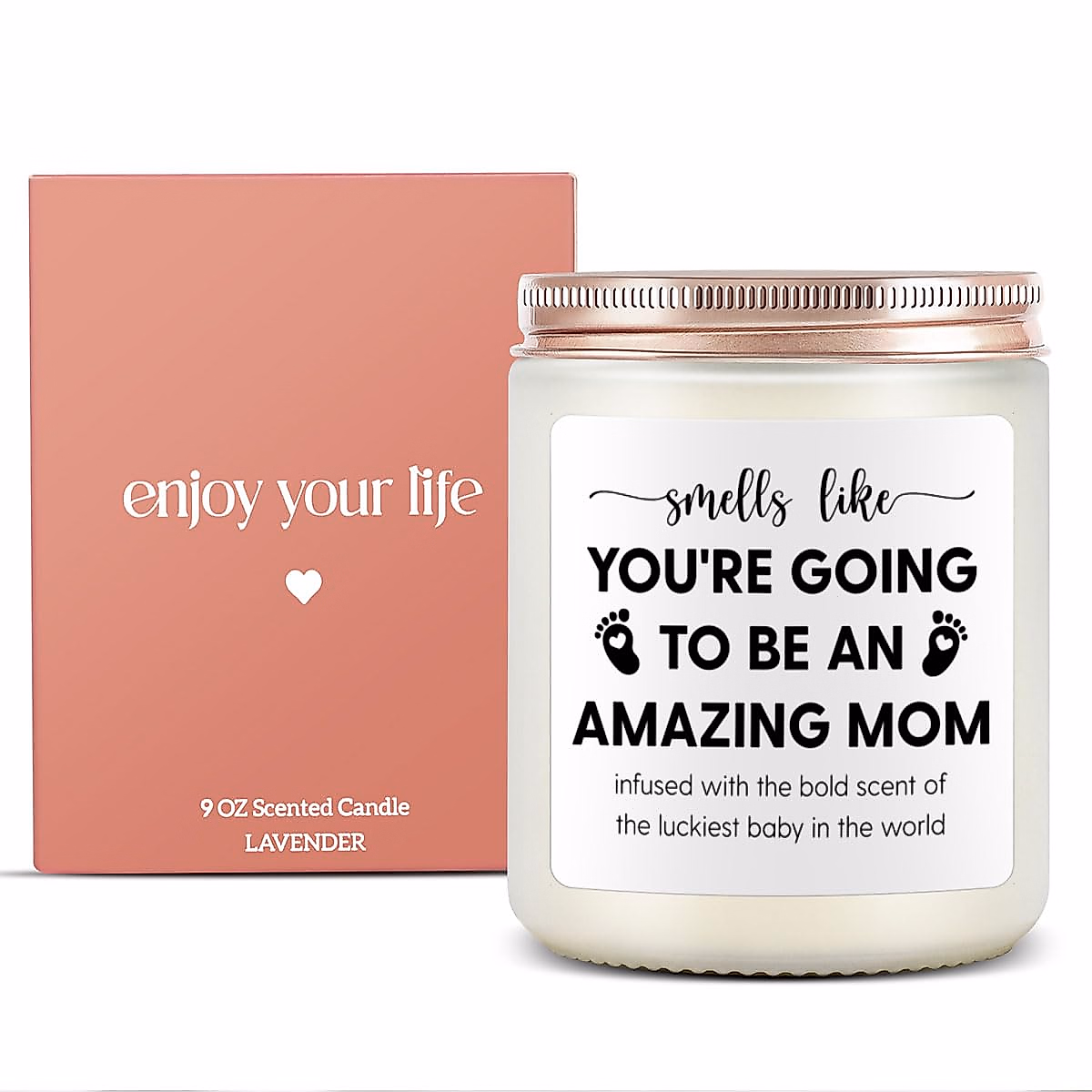 Pregnancy Announcement for Mom, New Mom Gifts, Best Gifts for Expecting Mom, Pregnancy Gifts for Expecting Mom, Mommy to be Gifts for 1st Time Mom, Baby Shower Gifts for Mom Scented Candles