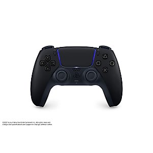 Sony Official Playstation 5 Dualsense Wireless Controller - Midnight Black (PS5) (PS5) (Renewed)