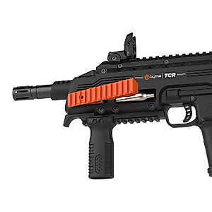 Byrna TCR Ultimate Bundle Tactical Compact Air Rifle with Bag, CO2 Cartridges and Projectiles - Ultimate Tool for Non Lethal | Self | Home | Personal | Defense, Training and Fun - .68 Caliber
