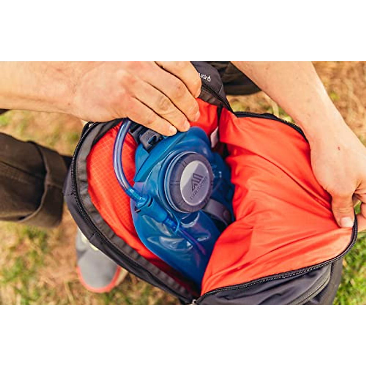 Gregory Mountain Products Inertia 18 H2O Hydration Backpack,Brick Red,One Size