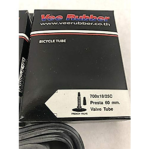 Two (2) 700x18C 700x25CNew Bicycle Inner Tubes Presets 60mm Fixie Road Bike