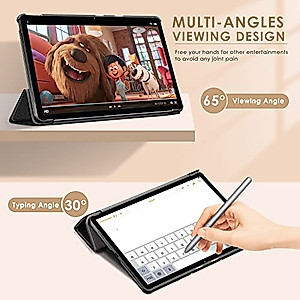 Smart Slim Case for Lenovo Tab P11 2020 (TB-J606F) & Tab P11 Plus 2021 (TB-J616F/J607F) ,【Auto Sleep/Wake】Ultra Thin Folio Leather Protective Book Cover Hard Back Shell+Tri-fold Magnetic Stand/Closure