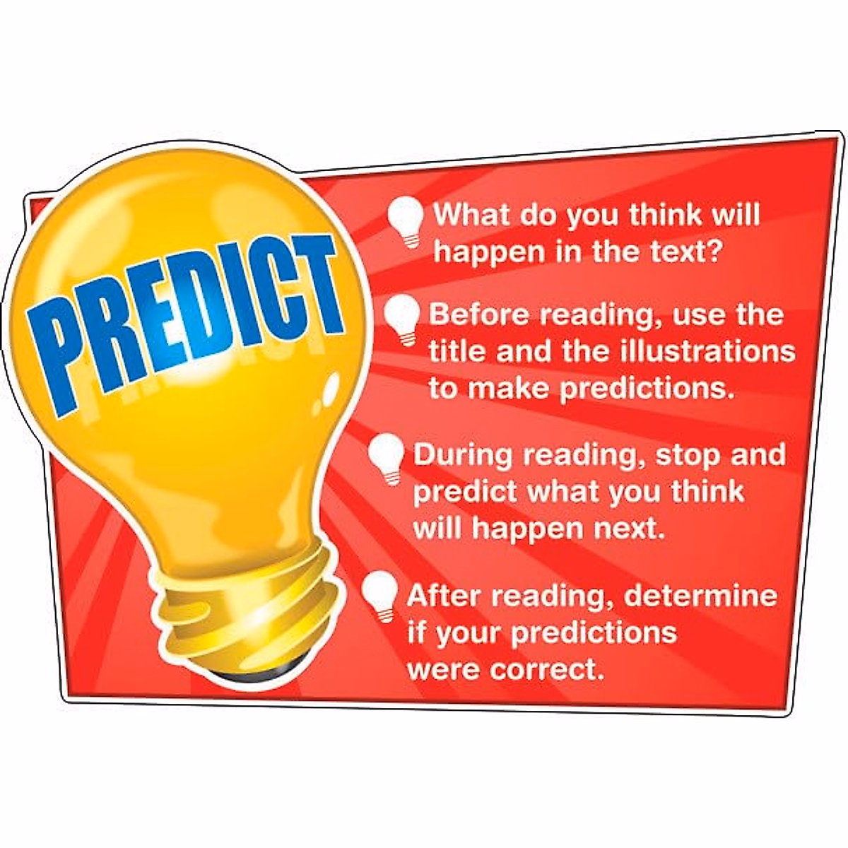 Carson Dellosa Reading Strategies Bulletin Board Set (110103)