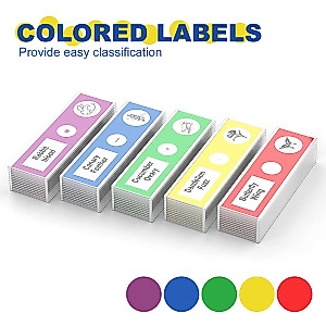 Plastic Prepared Microscope Slides for Kids, Cainda 60pcs Animals Insects Plants Flowers Biological Sample, Stereo Microscope Slide for Students Adult Biology Science Programs