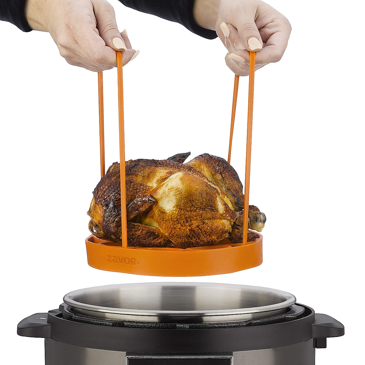 Zavor Silicone Egg Lover's Set | 2-pack Egg Bites Molds + Cooking/Egg Rack for Pressure Cookers, Instant & Stock Pots | BPA-free, Non-scratch Pressure Cooker Accessories Collection