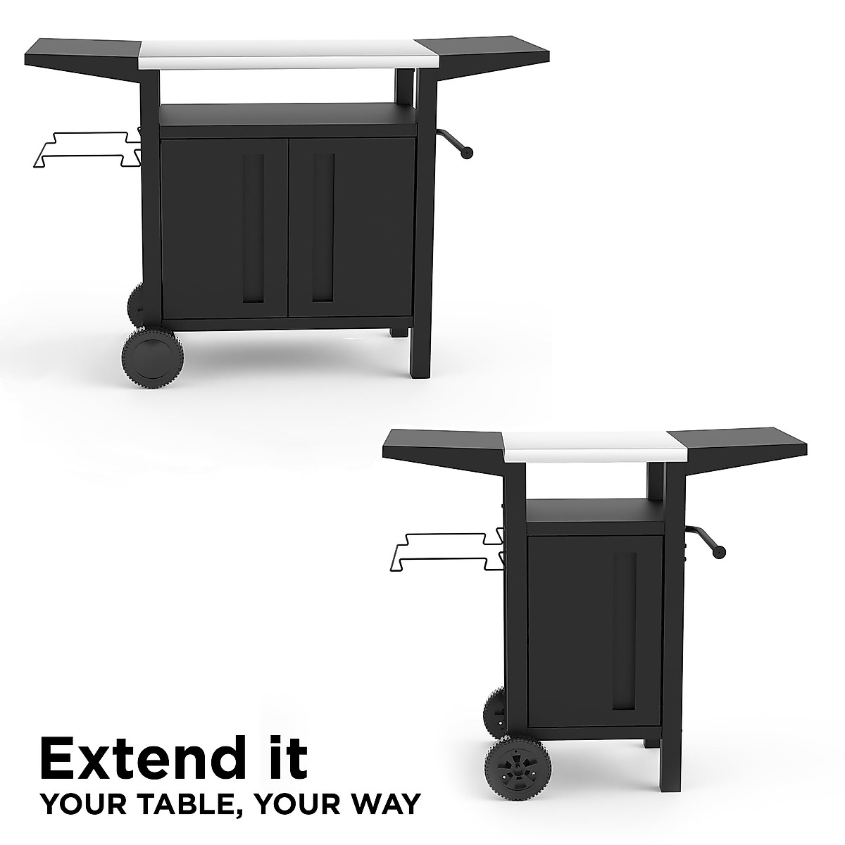 EMBERLI Emberli Grill Cart Side Table