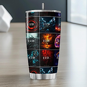 Tumbler Epic Hot 20 Oz The Stainless Insulated Musical Steel Saga Iced Covers Travel Tea Coffee
