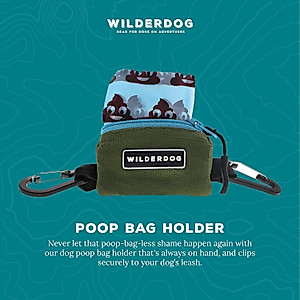 Wilderdog Dog Poop Bag Holder - Seafoam