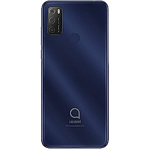Alcatel 1S (2021) Dual-SIM 32GB ROM + 3GB RAM (GSM Only | No CDMA) Factory Unlocked 4G/LTE Smartphone (Blue) - International Version