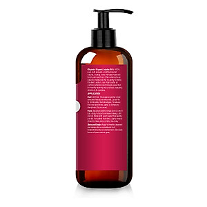 Cliganic USDA Organic Jojoba Oil 16oz with Pump, 100% Pure | Bulk, Moisturizing Oil for Face, Hair, Skin & Nails | Natural Cold Pressed Hexane Free