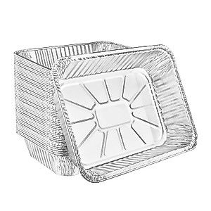 Large Rectangle Rack Aluminum Roaster with No Lids (250)