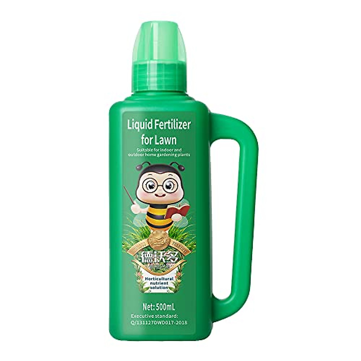 Liquid Fertilizer for Lawn, 5-15-5 Grass Food for Garden Plants Full Nutrients Lawn Fertilizer Soil Liquid Fertilizer 0.5 qt