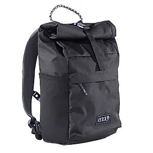 ENO Roan Rolltop Pack - 20L Outdoor Backpack for Men and Women - for Hiking, Camping, Backpacking, Beach, and Festivals - Moss