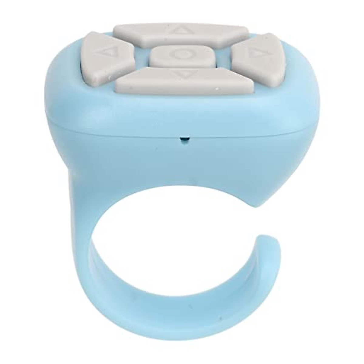 Remote App Paging, Long Battery Life Remote Control Scroll Convenient USB Rechargeable Battery 72 Hours Continuous Operation 5.3 for Mobile (Blue)