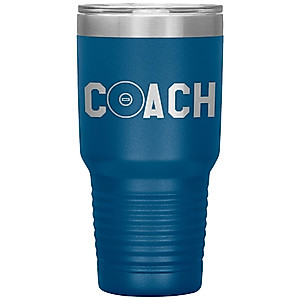 JFWcreations Wrestling Coach Tumbler - Wrestling Coach Gift 30oz Insulated Engraved Stainless Steel Wrestling Coach Cup Blue