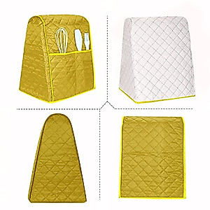 Stand Mixer Dust-proof Cover, Mixer Cover with Organizer Bag Fits All Tilt Head & Bowl Lift Compatible 5-8 Quart Models