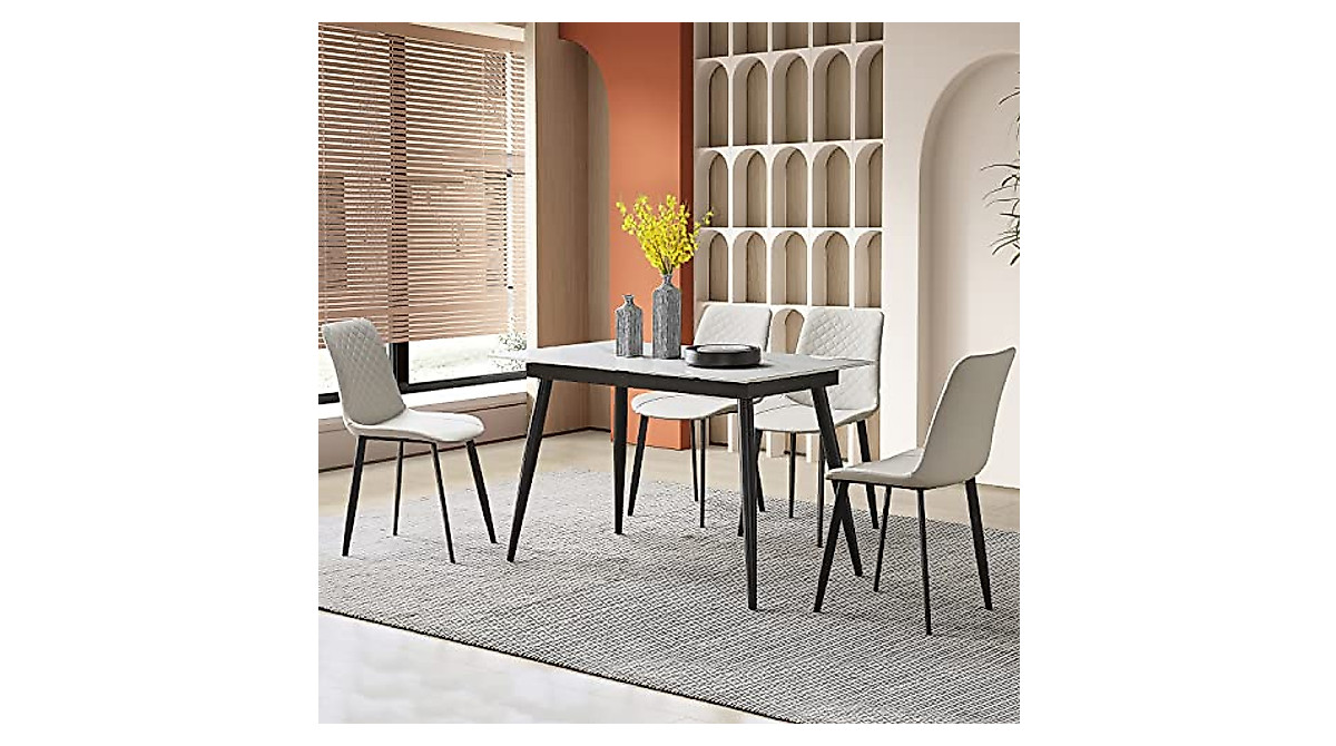 Stylish Mid Century Modern Dining Table for Small Spaces