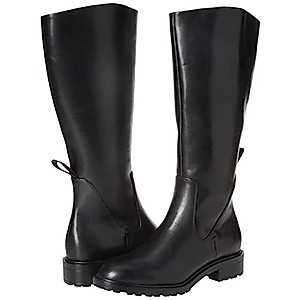 Amazon Essentials Women's Riding Boot, Black, 9