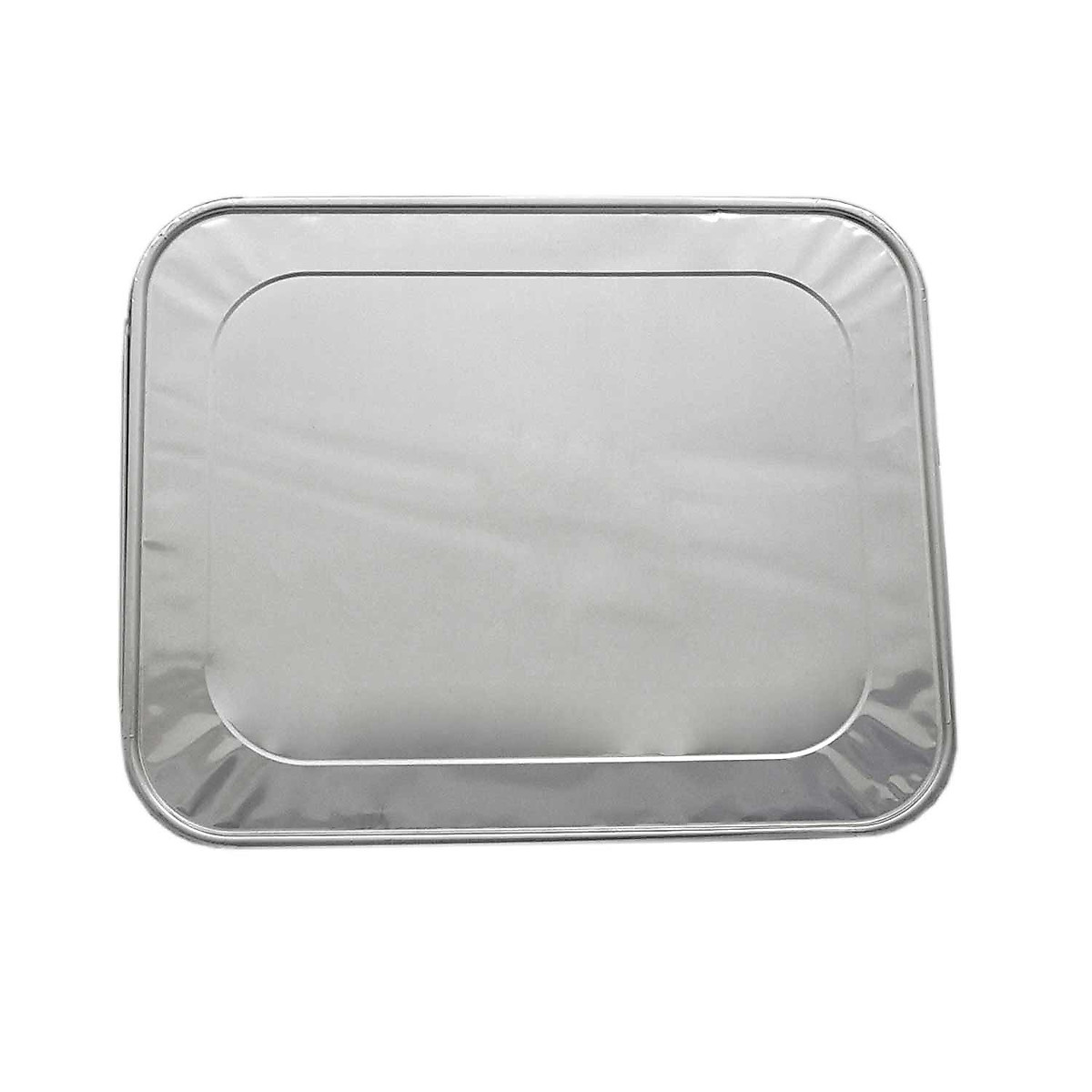 Mr. Miracle Aluminum Lids for Half Size 9x13 Foil Steam Pans. Pack of 30