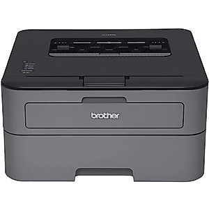 2021 Brother Monochrome Laser Printer with Duplex Printing, 2400 x 600 DPI, Automatic Duplex (2-Sided) Printing, up to 27 Pages per Minute, USB Connection, Compact HL-L2300d w/GM USB Cable