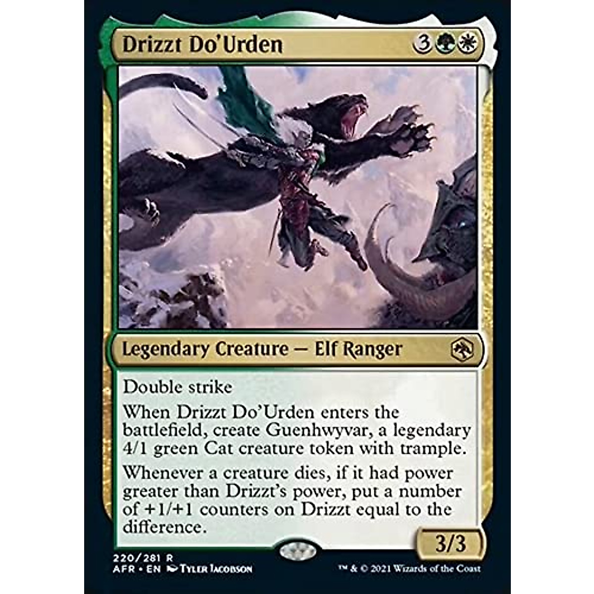 Magic: the Gathering - Drizzt Do'Urden (220) - Adventures in The Forgotten Realms
