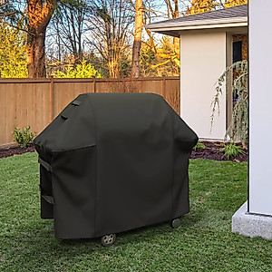 Grill Cover 65 Inches for Weber Genesis II and LX 400 Series, Napoleon Prestige 500, Dyna Glo, Charbroil and More 4-6 Burner BBQ Grill, Heavy Duty & Waterproof