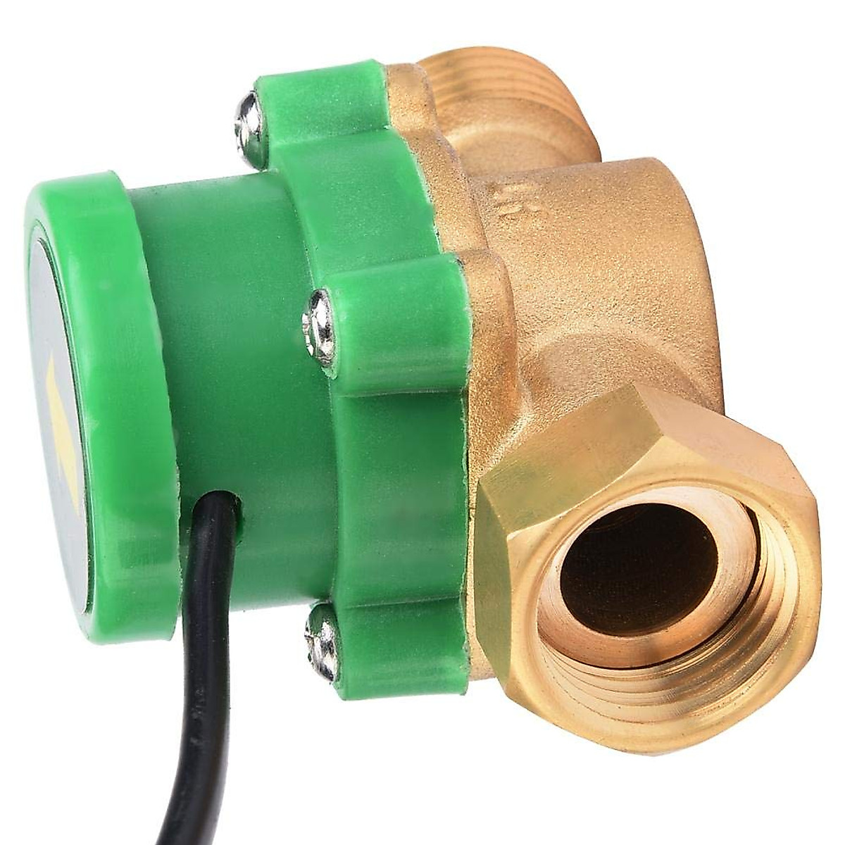 Water Flow Switch,G1/2-G1/2 Thread Water Pump Flow Sensor Electronic Pressure Automatic Control Switch 220V