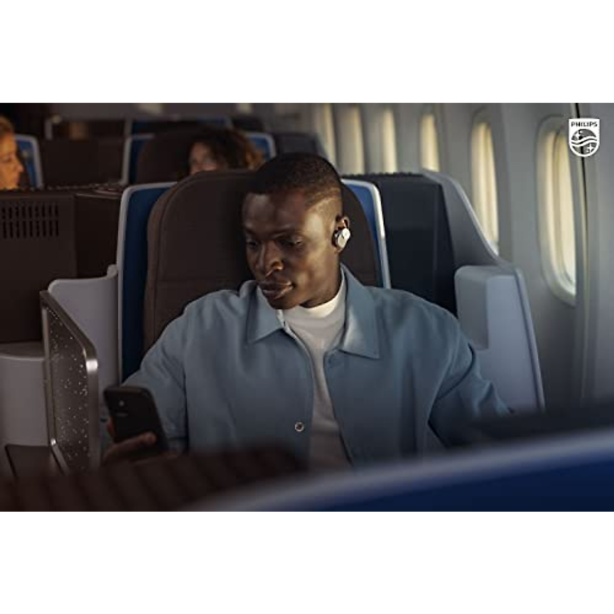 PHILIPS Fidelio T1 True Wireless Headphones with Active Noise Canceling Pro+, Audiophile Quality, White