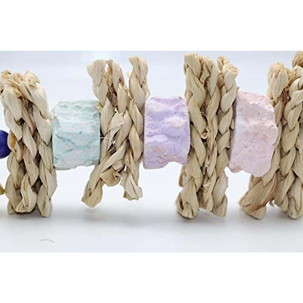 Litewoo Parrot Toy Bird Chew Toy High Calcium Plaster Hanging String Birdcage Accessories Suitable for Parrot Macaw African Grey Parrot Xuanfeng Parrot Bird Toy