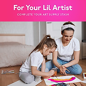 individuall Glow in The Dark Paint - Set of 8, 20 mL Reflective Acrylic Paints for Outdoor and Indoor Use on Canvas, Walls and Ornament Painting - Phosphorescent, Easter Egg Painting Decoration