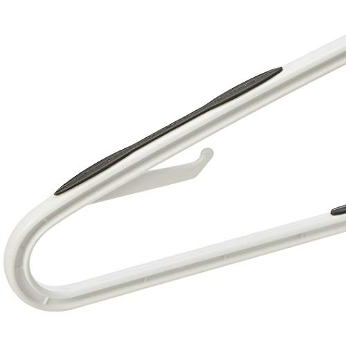 Amazon Basics Plastic Clothes Hanger with Non-Slip Pad, 20-Pack
