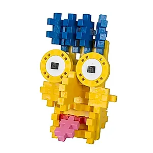 PLUS PLUS Big - Make & GO! - 70 Pieces - Construction Building Stem/Steam Toy, Interlocking Large Puzzle Blocks for Toddlers and Preschool