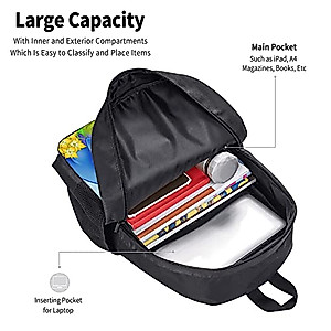 Funny Backpack,16 Inch small Travel Daypack Sports Bag Laptop Backpack for Men Women